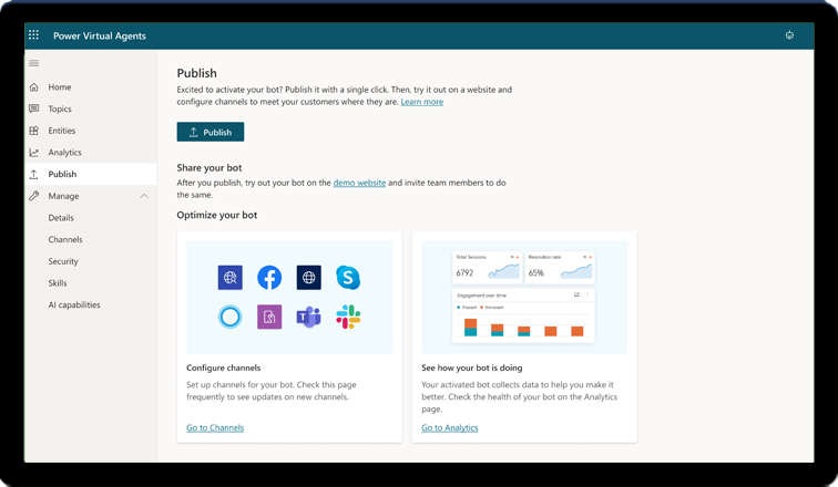 Microsoft Power Virtual Agents - Pargesoft